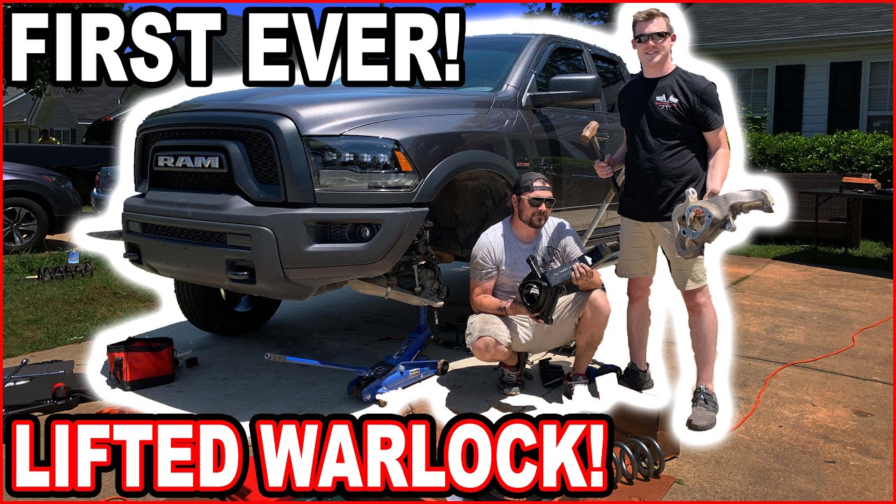 WORLD'S FIRST LIFTED RAM 1500 WARLOCK EDITION - YouTube