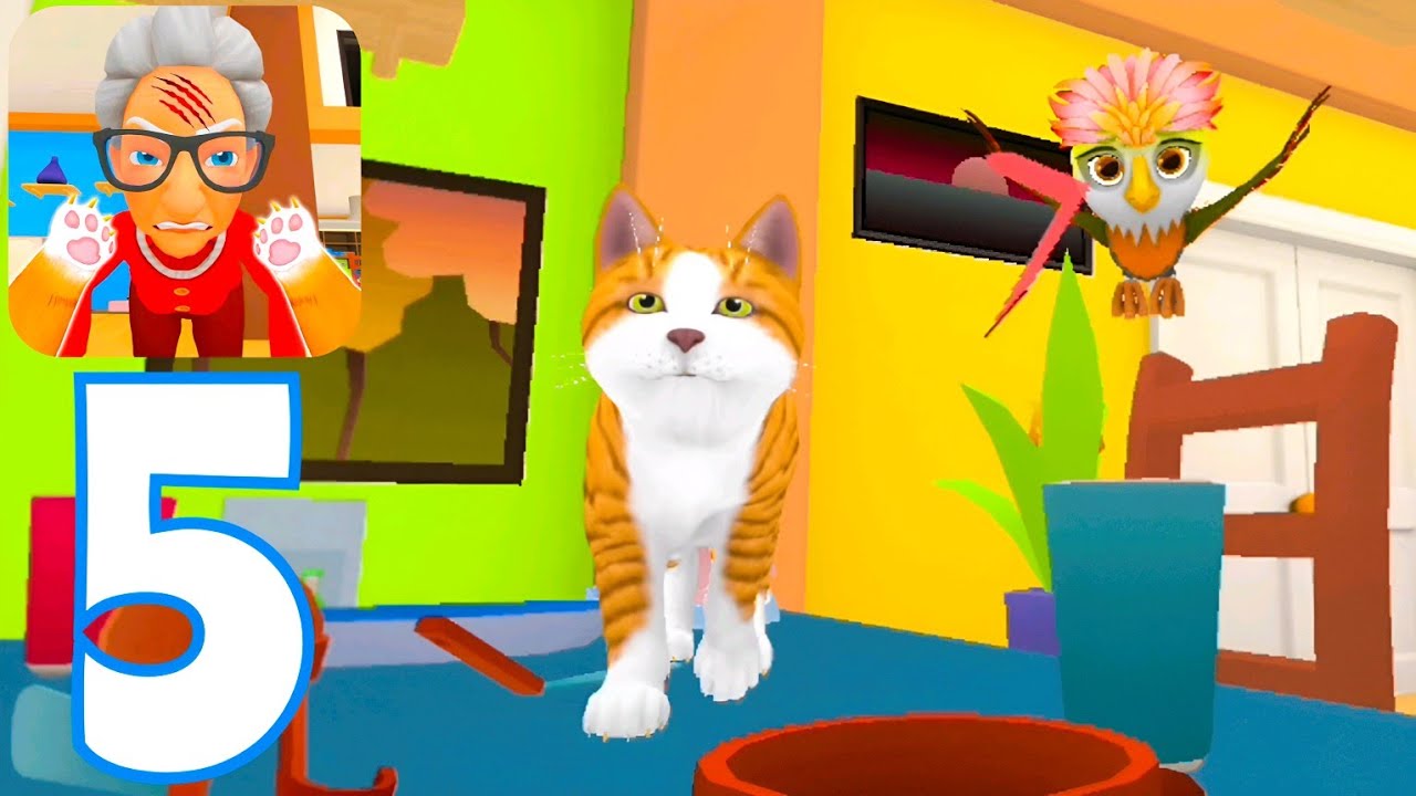Cat Chaos: Prankster - LEVEL 5 - Gameplay Walkthrough Part 5 ( ANDROID ...