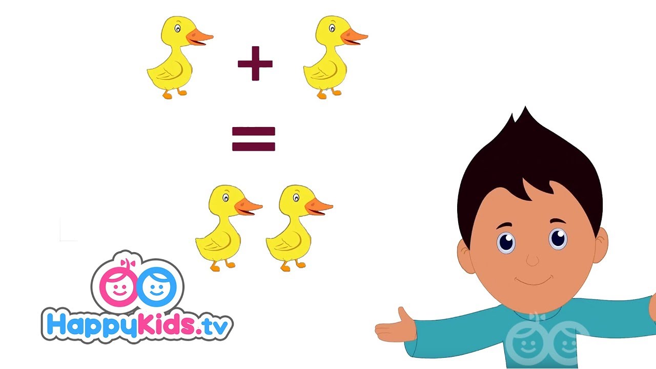 Addition - Learning Songs Collection For Kids And Children | Happy Kids ...
