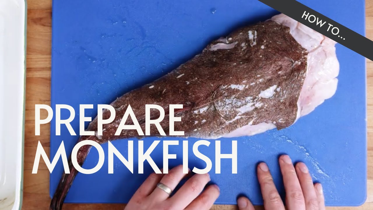 How to prepare a Monkfish tail fillet - YouTube