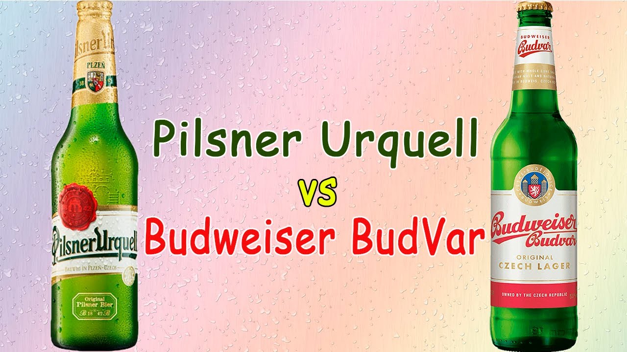 Pilsner Urquell vs Budweiser Budvar. Сравнение двух чешских известных ...