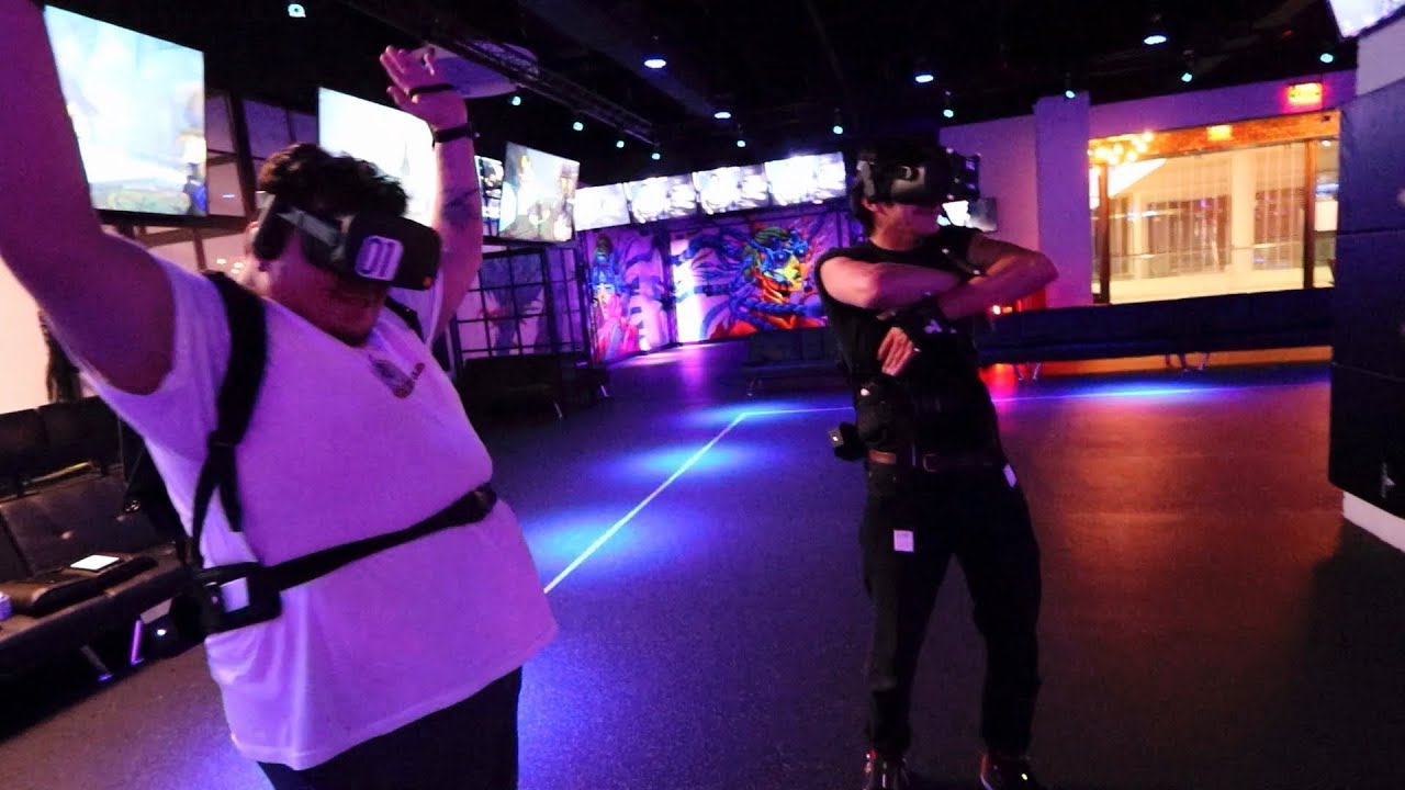 THE BEST VIRTUAL REALITY SPOT IN LA!! (BATTLEGROUND LA) + SMALL UPDATE ...
