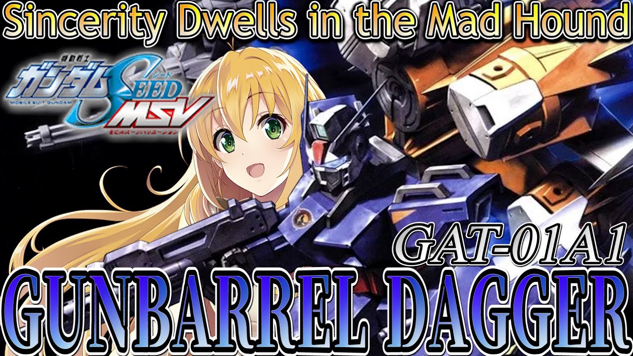 Let's study GUNBARREL DAGGER【GAT-01A1】Mystical Power and the Moon's ...