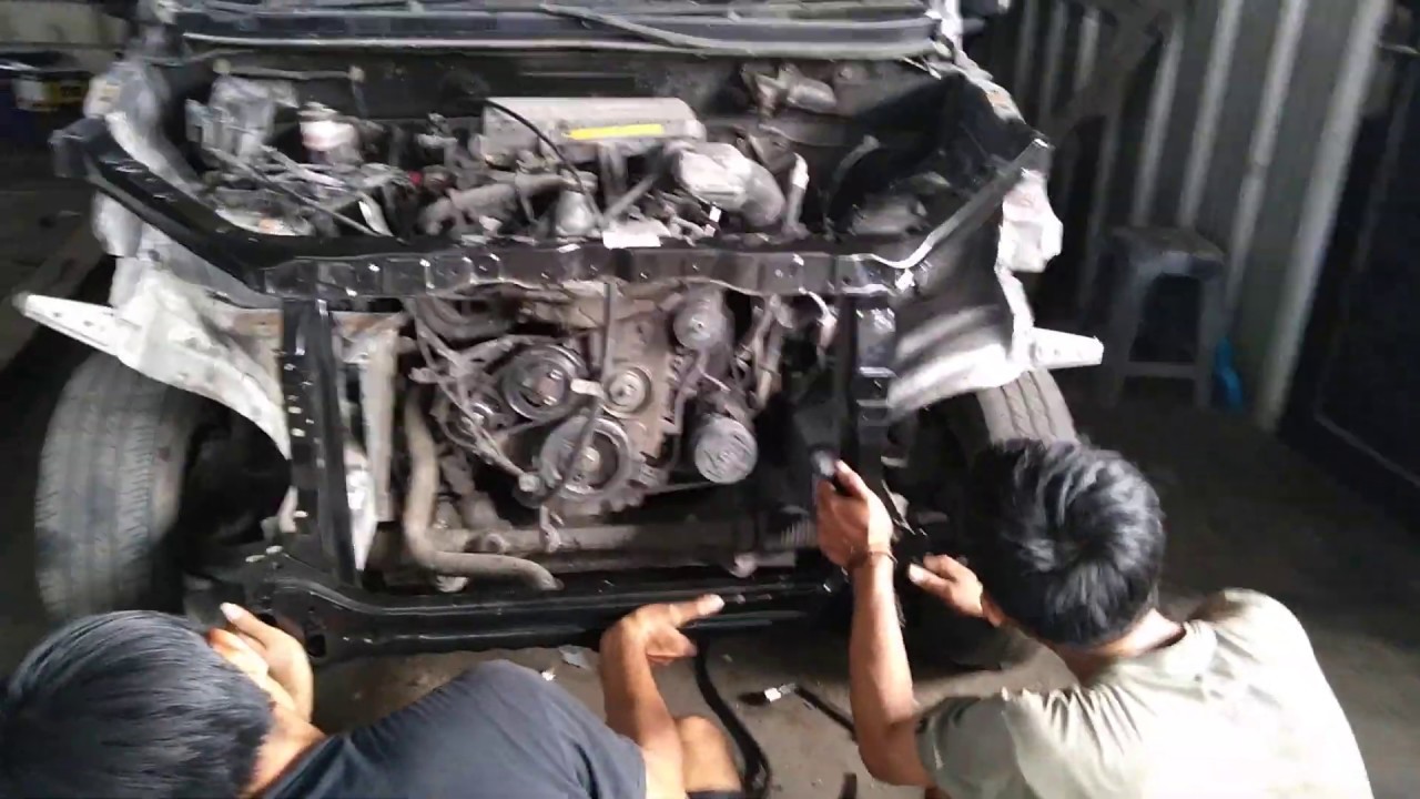 Tahap pemasangan bullhead toyota avanza - YouTube
