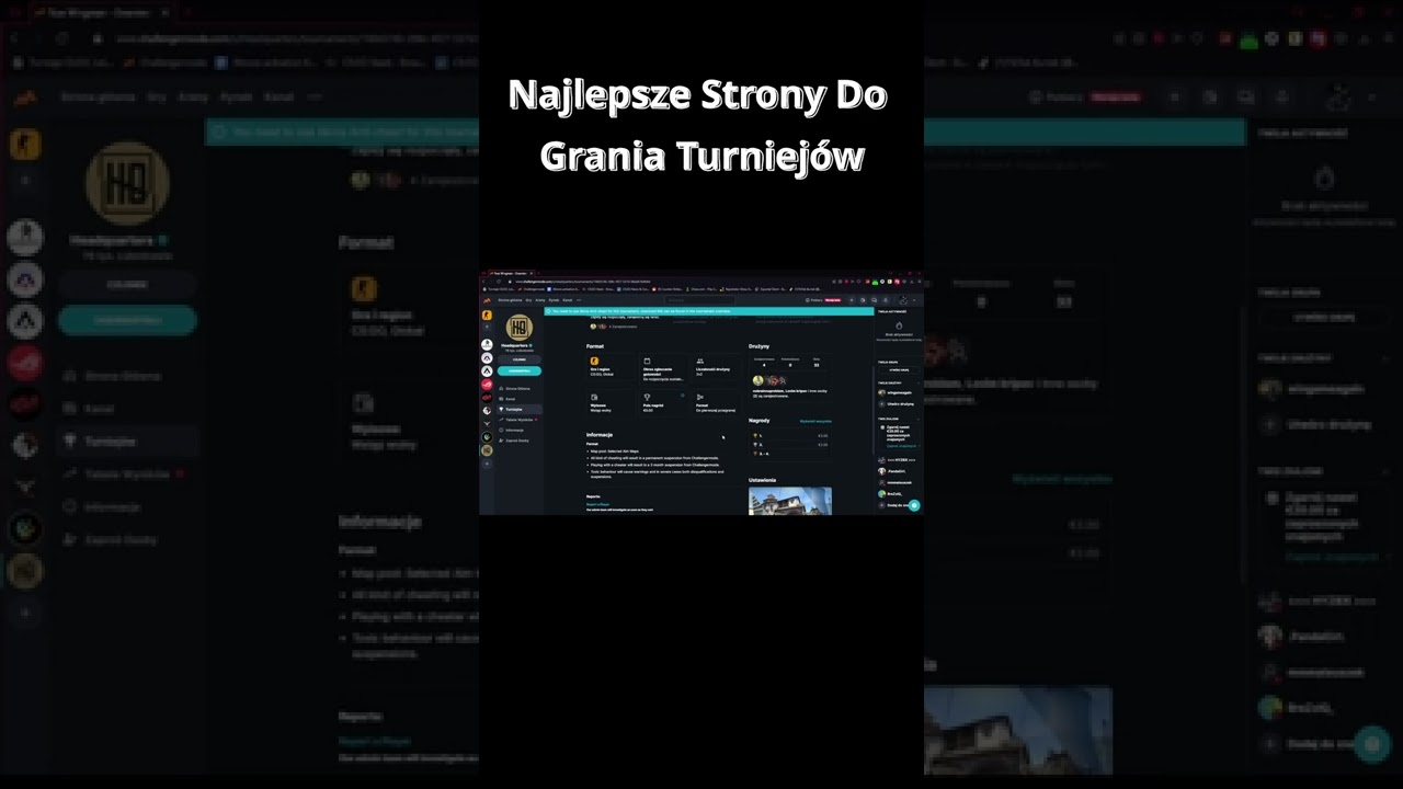 Najlepsze Strony do grania Turniejów w CS:GO - YouTube