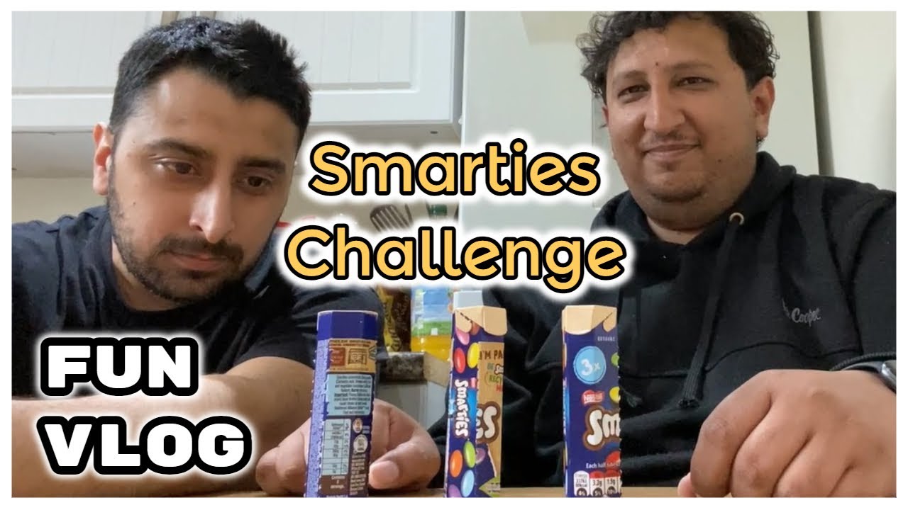 Smarties challenge | 0122 | London Walay | Fun Vlog - YouTube