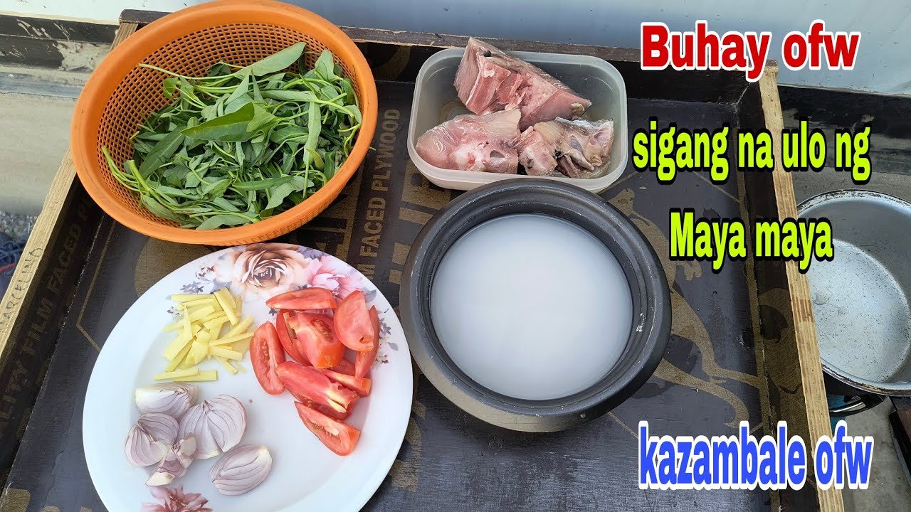 sinigang na ulo ng Maya maya - YouTube