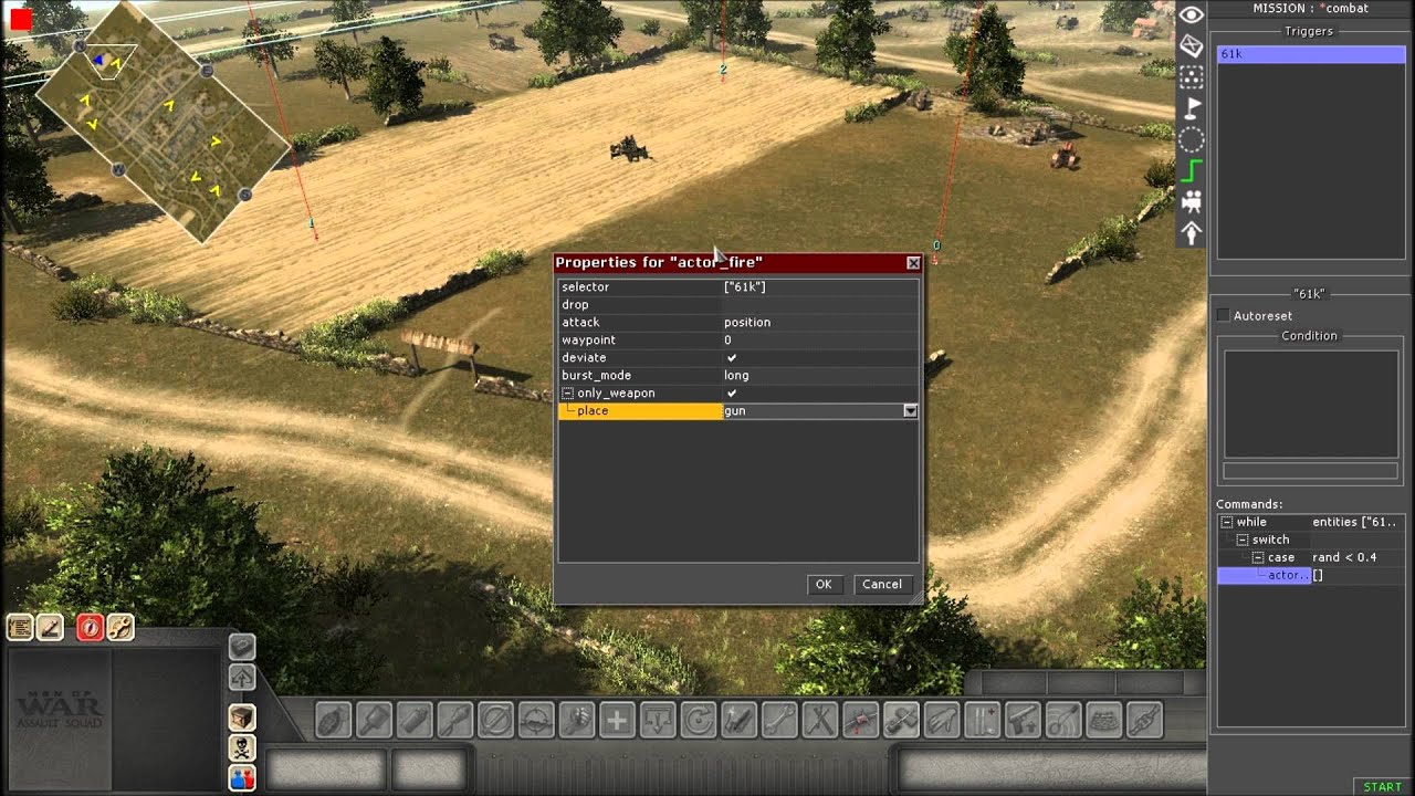 Men of War Assault Squad GEM Editor Tutorial: Offsets - YouTube