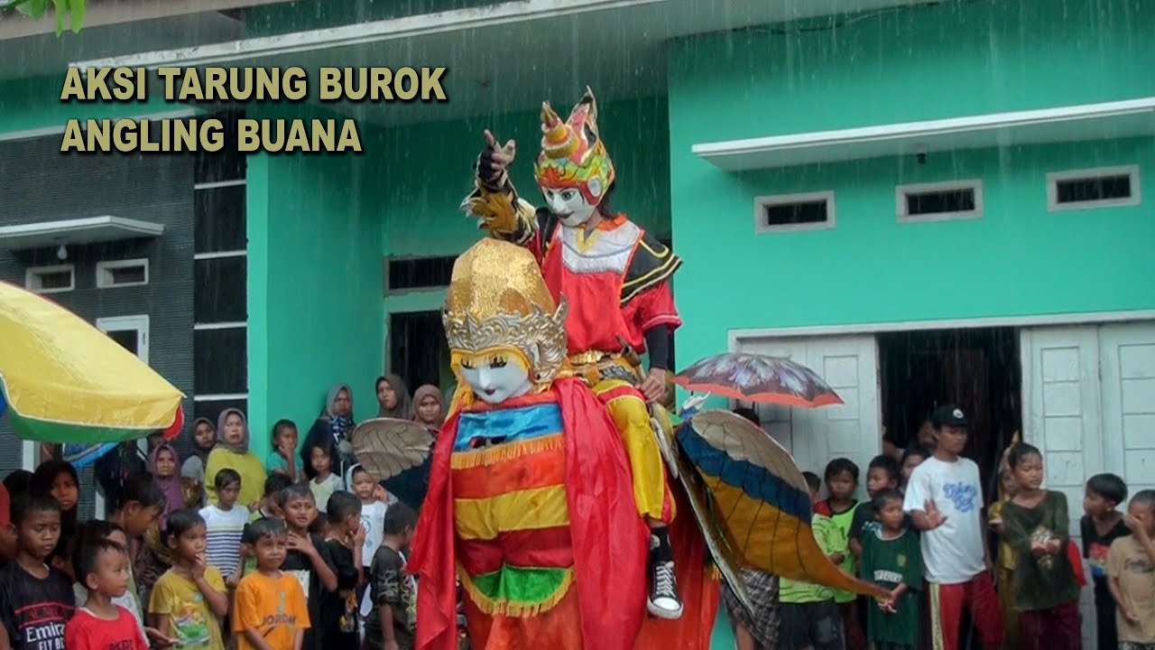 SINATRIA NAIK BUROK | PERTARUNGAN HEWAN BUROK ANGLING BUANA | DS.PENANGGAPAN - YouTube