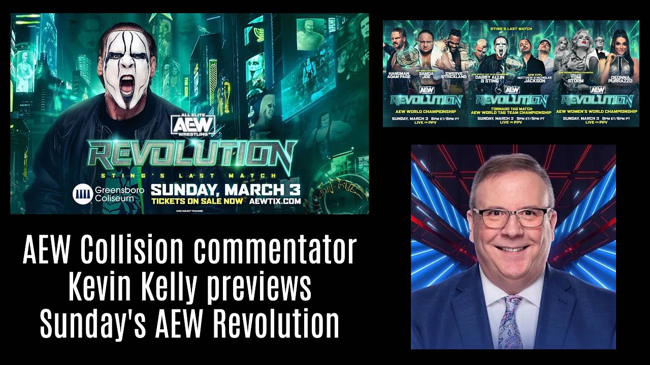 Kevin Kelly AEW Revolution Feb 27 2024 - YouTube
