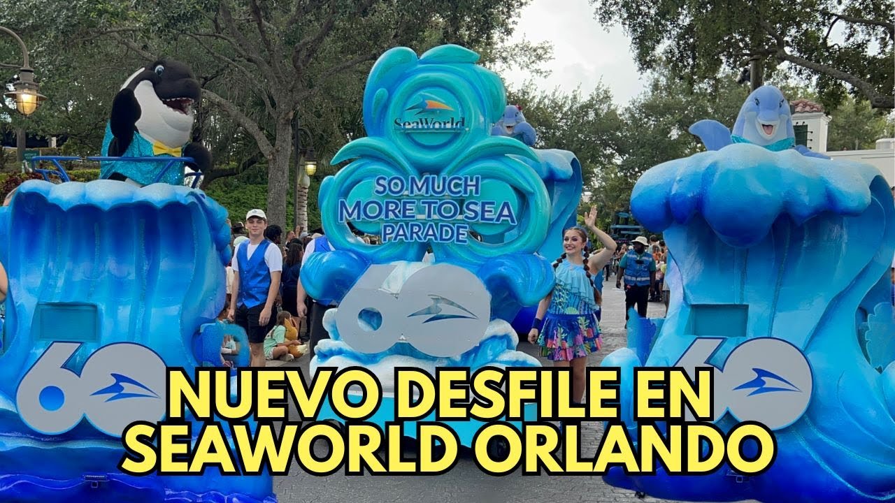 SEAWORLD ORLANDO │NEW So Much More to SEA Parade - YouTube