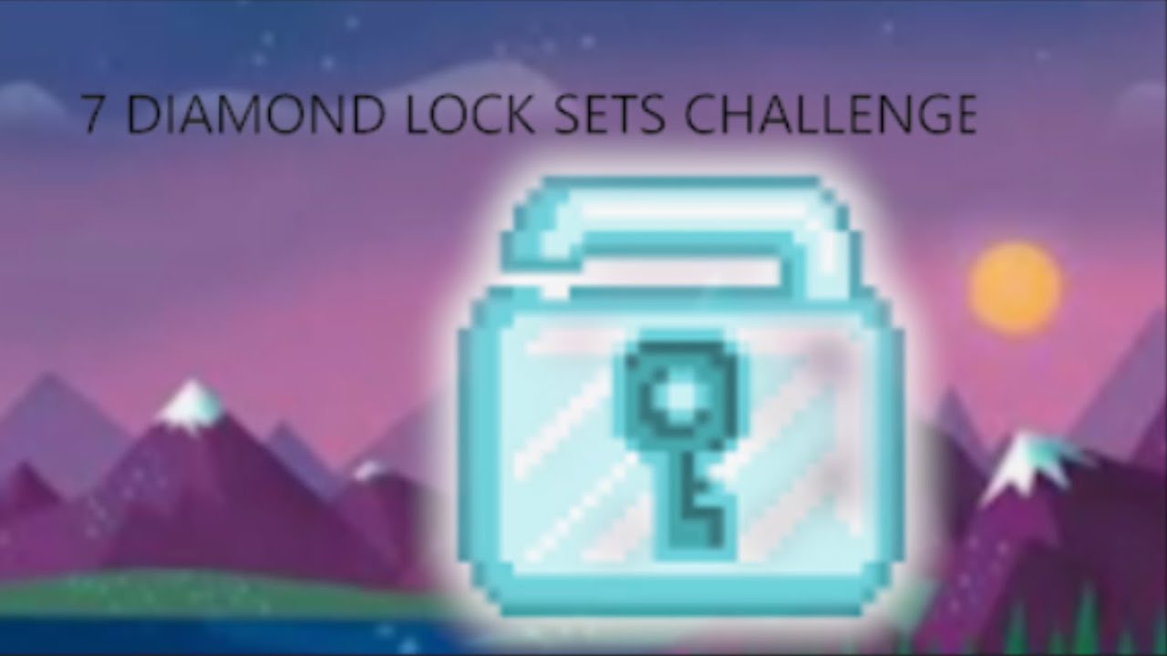 7 DIAMOND LOCK SETS CHALLENGE GROWTOPIA #GROWTOPIA #GROWTOPIA GAME ...