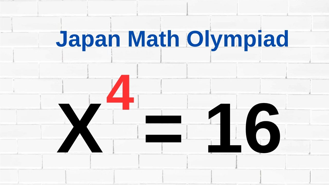 A Nice Algebra Problem | Japan Math Olympiad - YouTube