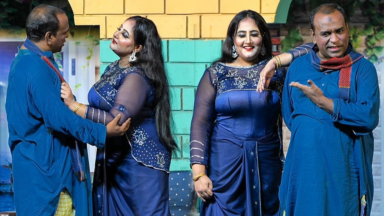 Aslam Chita With Saba Gull & Falak Shair | New Best Comedy Stage Drama ...