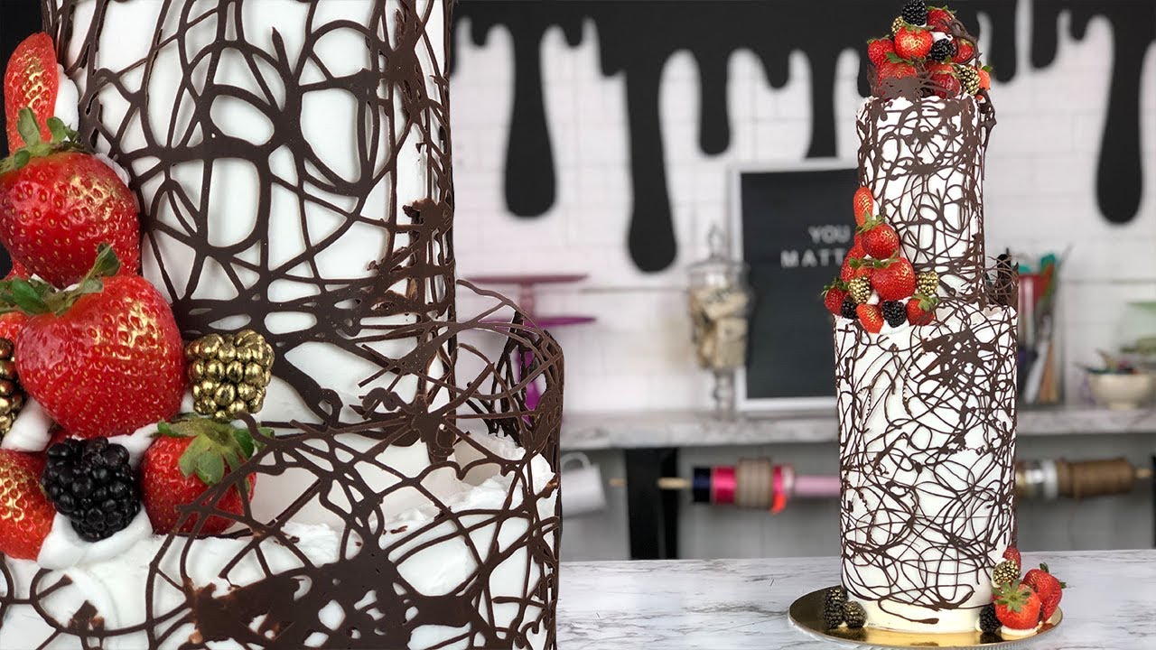 LEARN HOW TO MAKE THE CHOCOLATE CAGE CAKE // VALENTINES // CAKE ...
