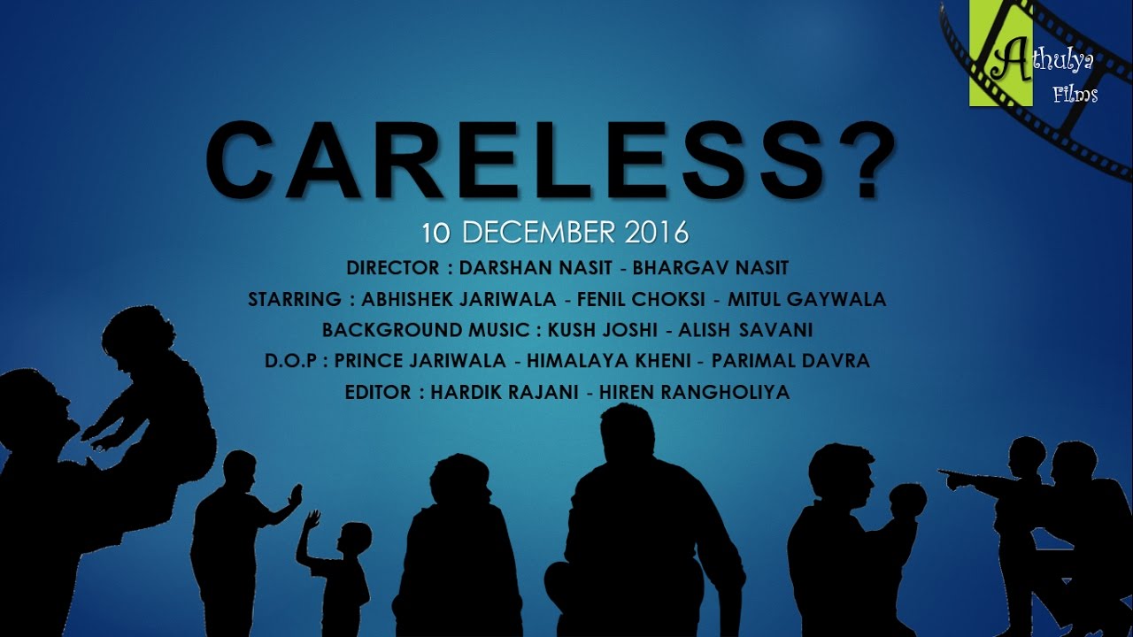 CARELESS??? l Gujarati Short film l Abhishek Jariwala, Fenil Choksi ...