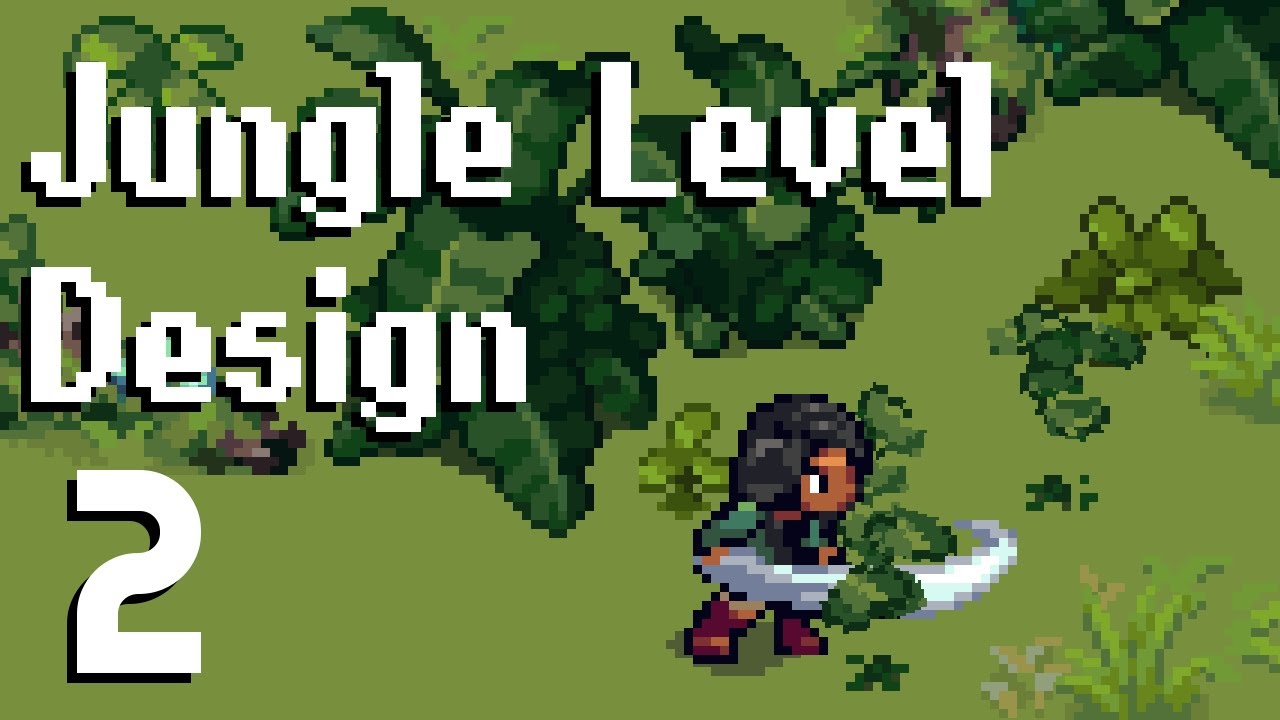 Jungle Level Design Part 2 - Untitled RPG Dev stream - YouTube