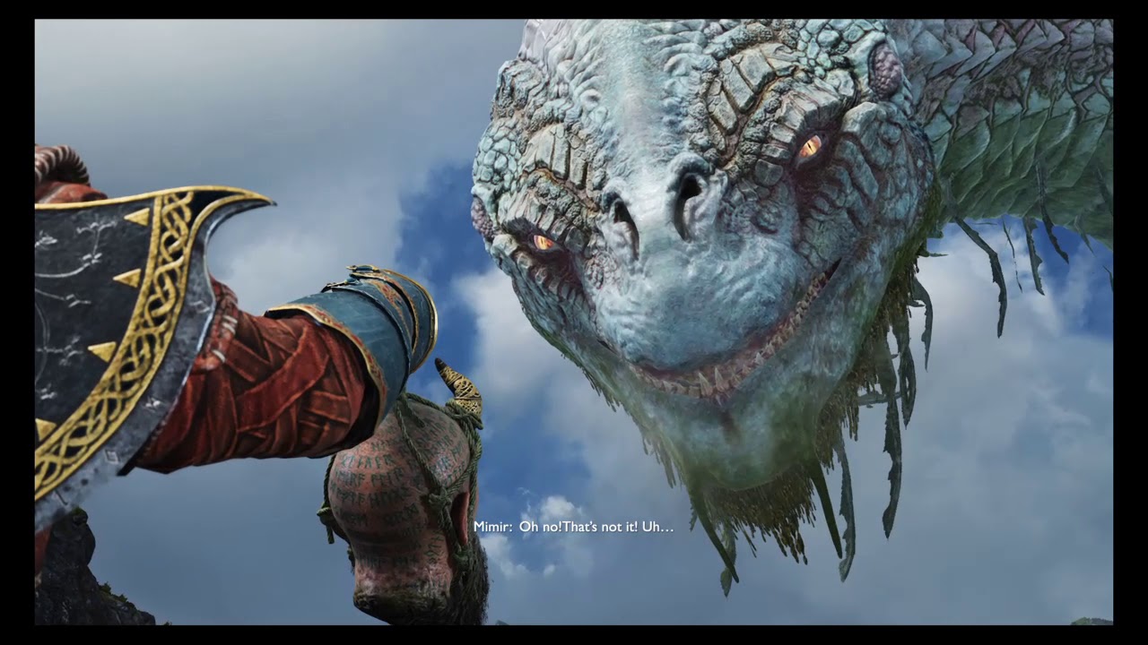 God of War [2018]: Jörmungandr - The World Serpent - YouTube