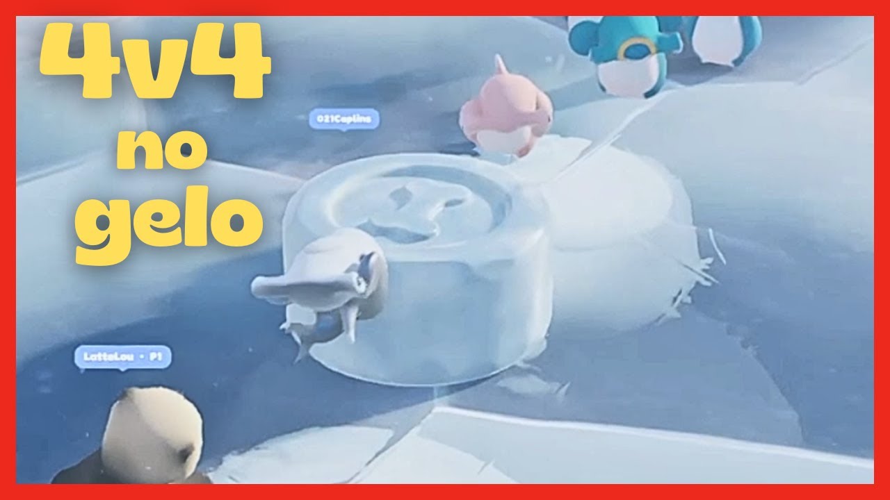4v4 No gelo Party Animals - YouTube