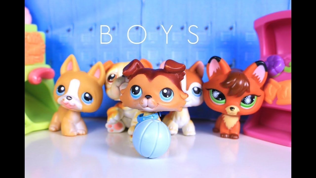 LPS: Boys In A Nutshell (in every LPS series) - YouTube