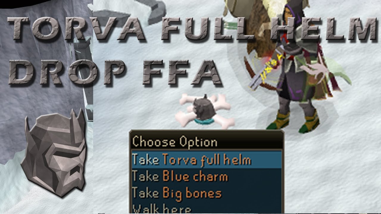 Torva Full Helm Drop FFA - Trio - YouTube