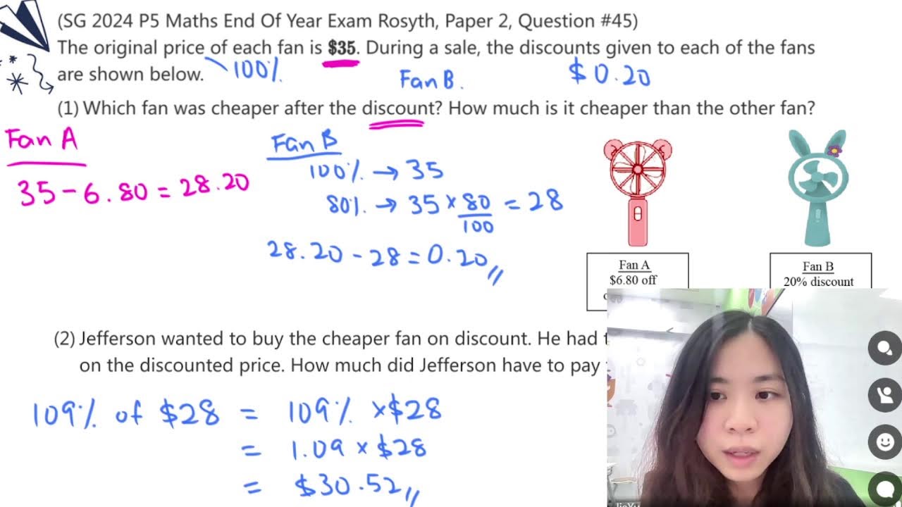 P5 EOY Preparation Top School Paper Run Through - YouTube