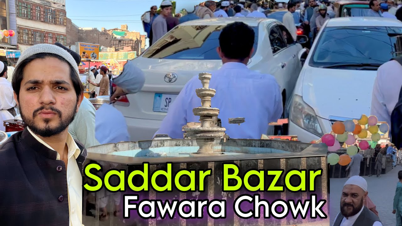 Peshawar Saddar Bazaar|Food Street Peshawar|Pashto Vlogs|HammadKhan ...