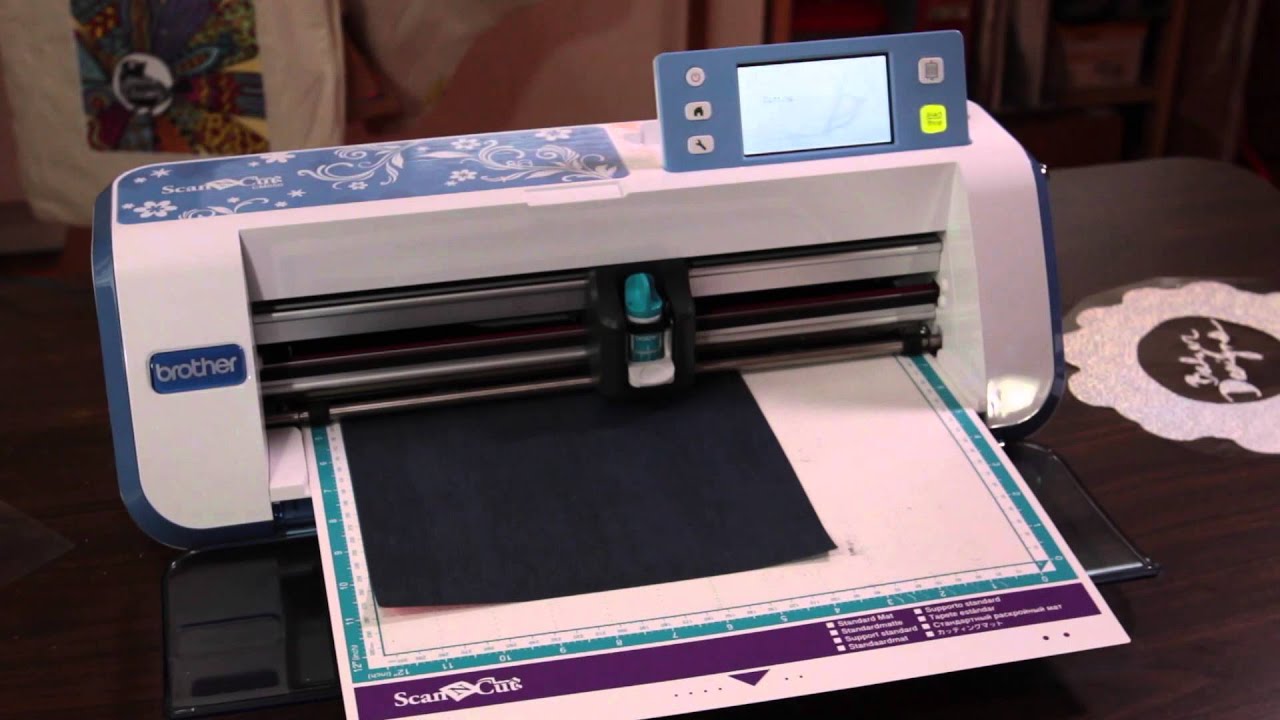 ScanNCut Project: Custom Logo Apron - YouTube