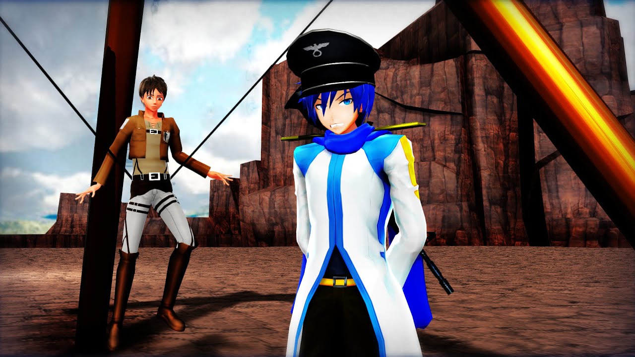 [MMD] Kaito drills again - YouTube
