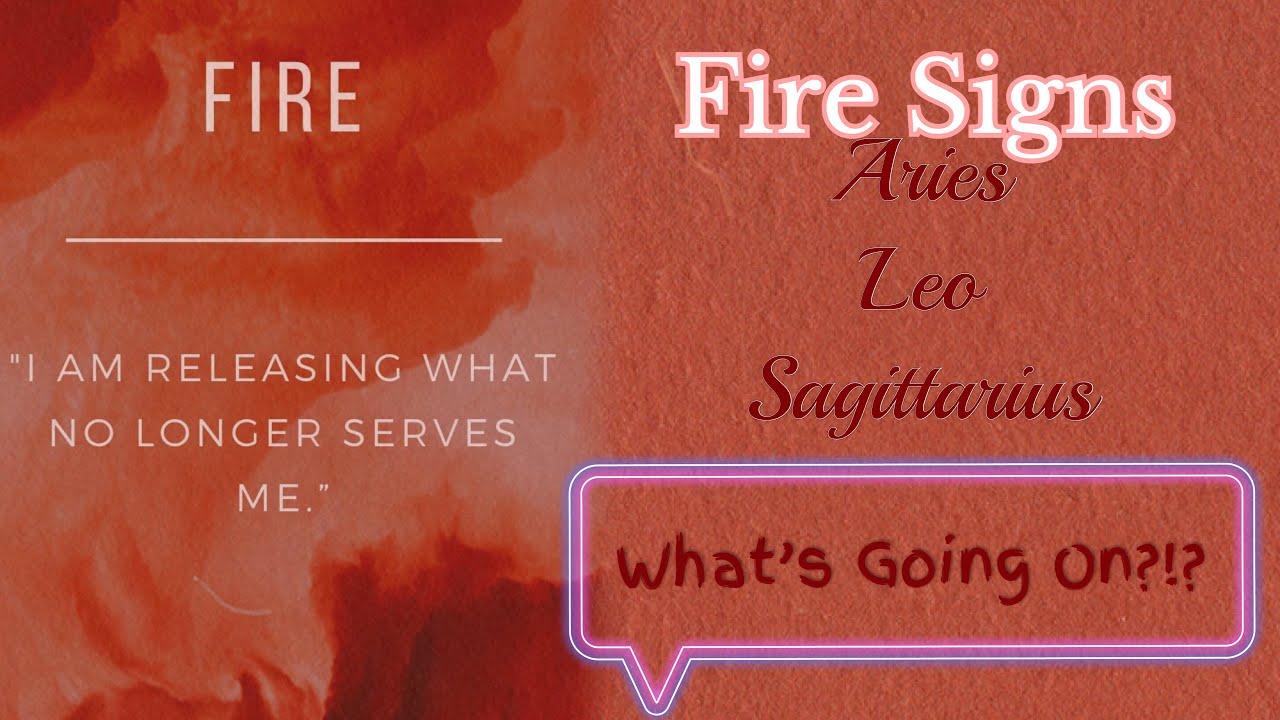 Fires Signs Playing with Fire… Take a Step on A Healing Journey - YouTube