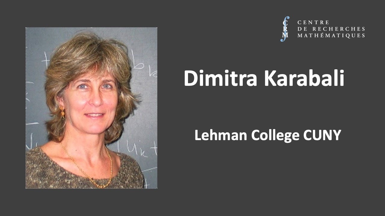 Dimitra Karabali: Aspects of higher dimensional quantum Hall: effective ...