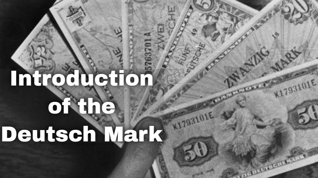20th June 1948: Deutsche Mark introduced in the three western zones of ...