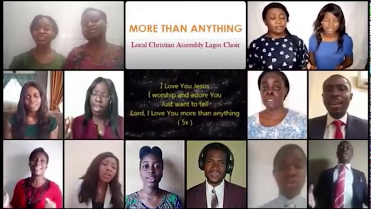 More than anything -local Christian assembly Lagos - YouTube