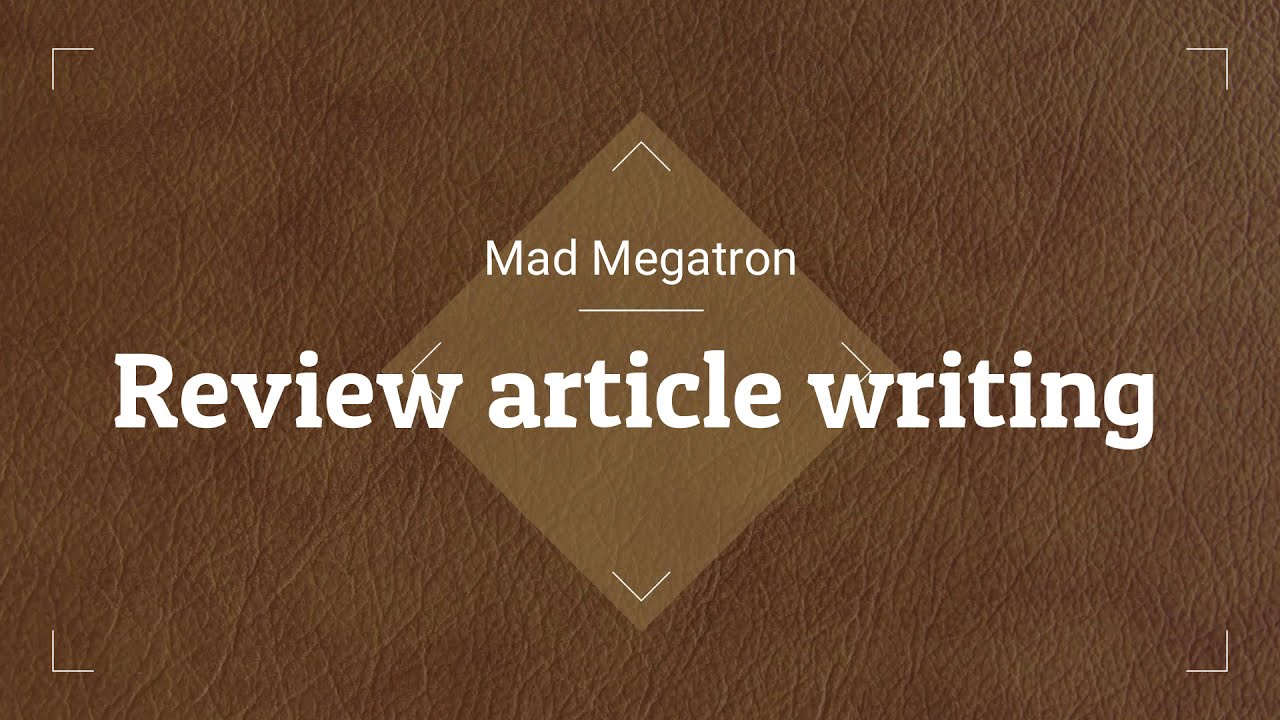 How to write product review articles Part 1 | How to write article ...