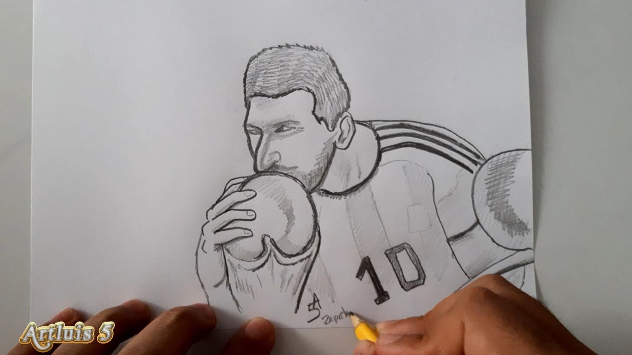 Comment Dessiner Messi 2024