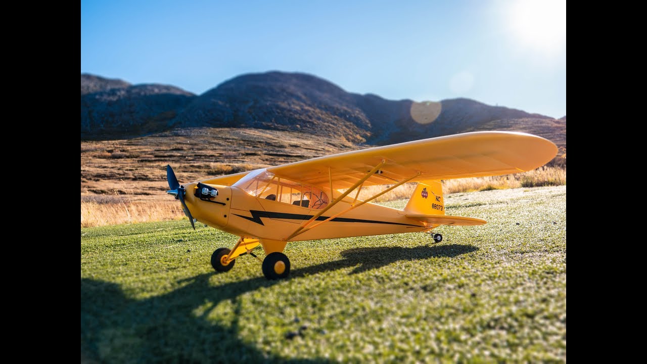 TopRc Hobby - J3 Cub. About and Flight review - YouTube