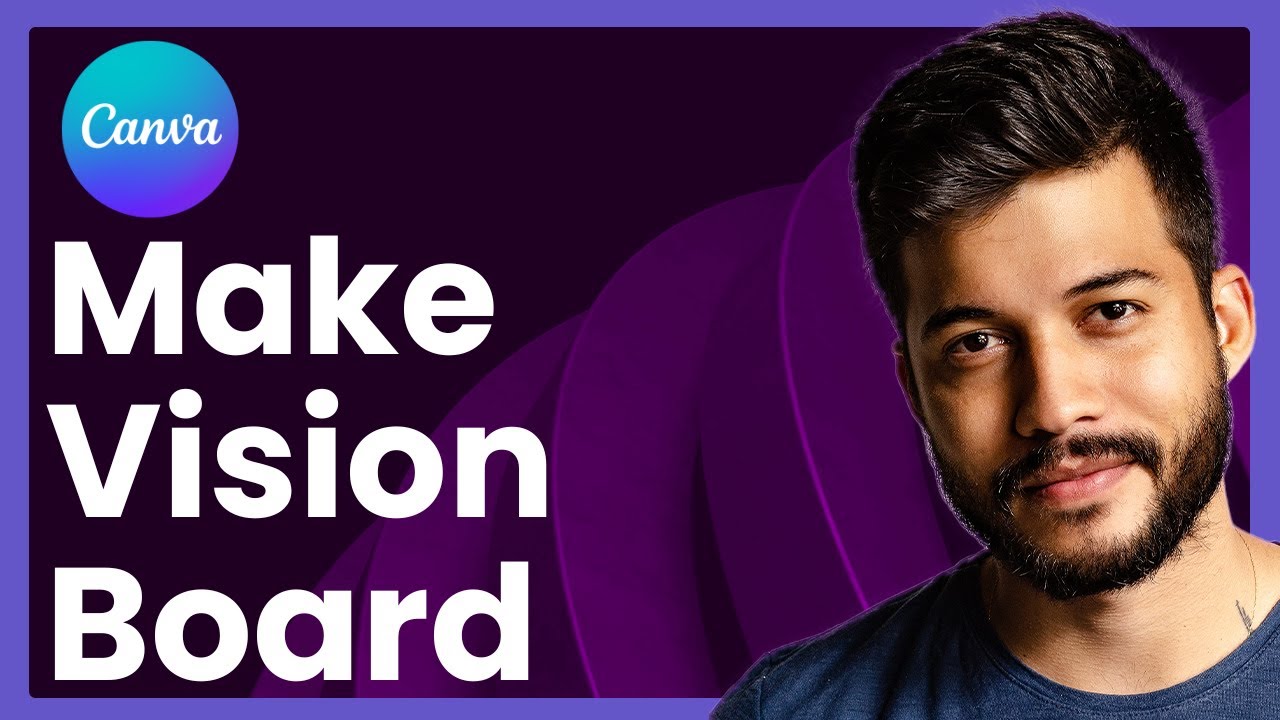 How To Make Vision Board On Canva | Step-by-Step Tutorial - YouTube