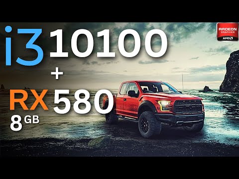Intel i3 10100 + RX 580 8Gb | Tested in Games (2024) | 1080p