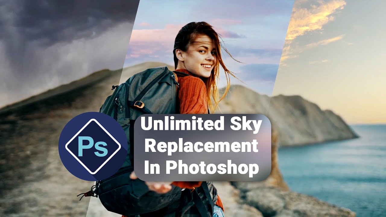 Unlimited Sky Replacement In Photoshop | Photoshop's NEW Sky ...