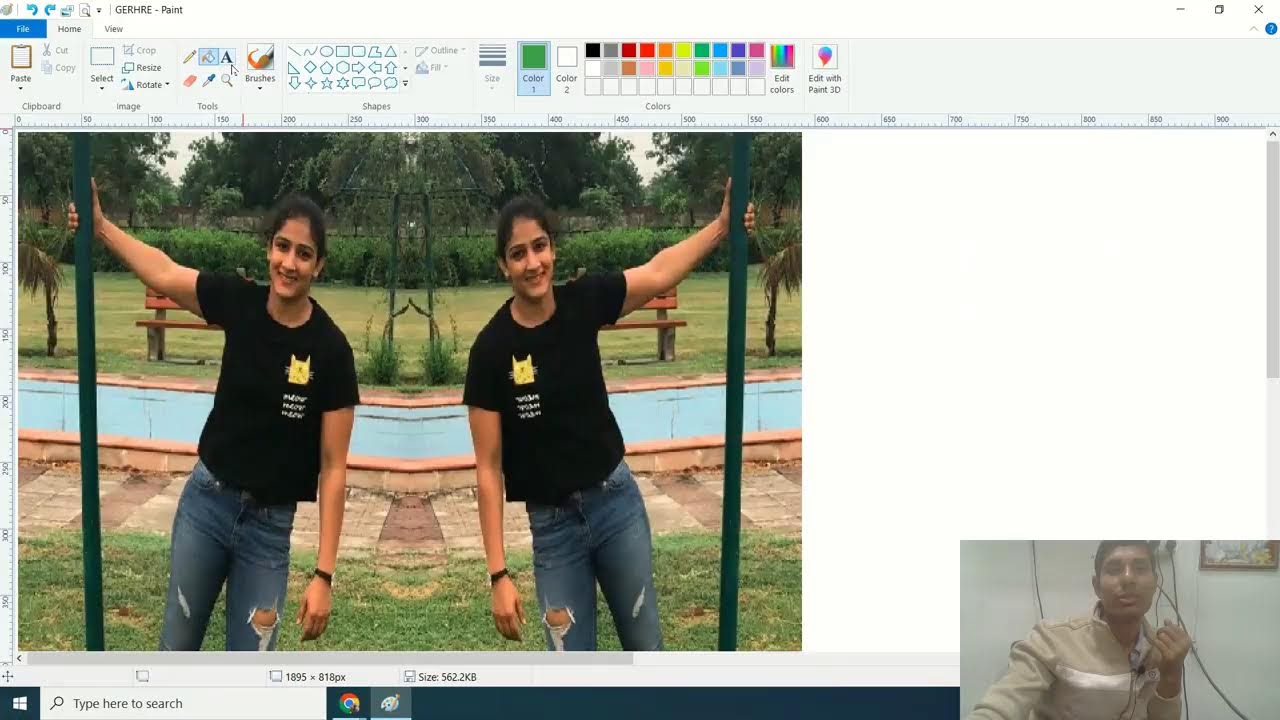 Home Tab in MS Paint All Options Explain - YouTube