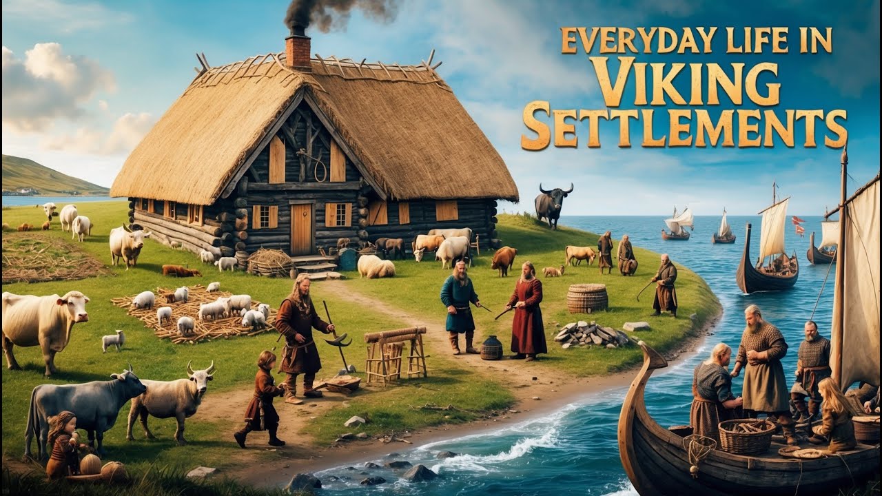 Everyday Life in Viking Settlements - YouTube