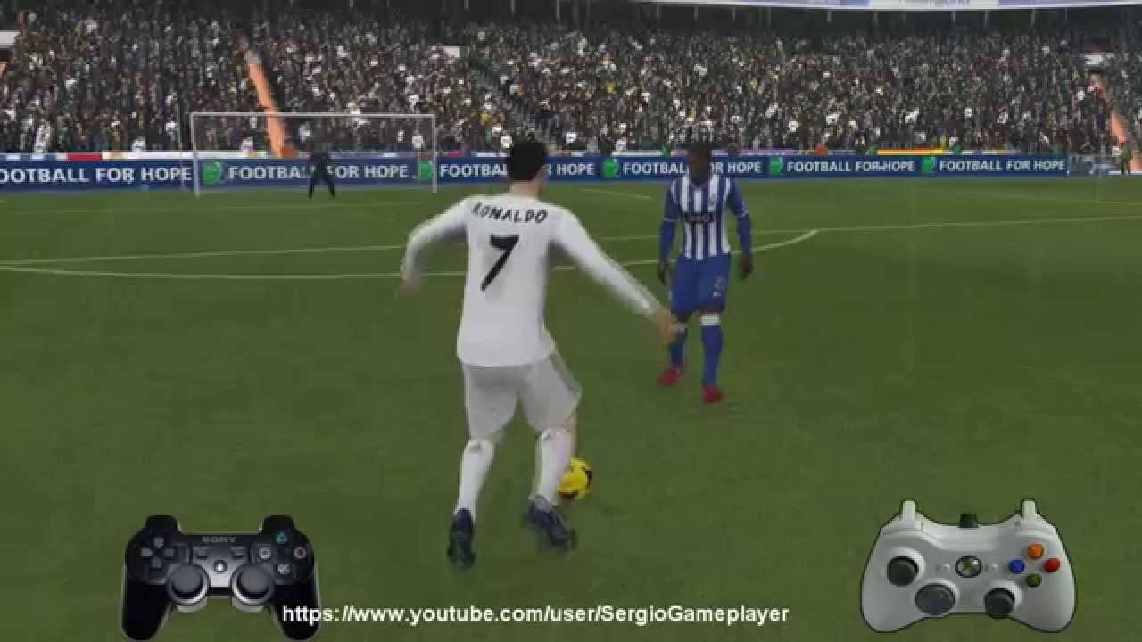Fifa 14 Tutorial Como Hacer Regates La Ruleta Doble Toque Y