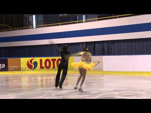 1 Karina UZUROVA / Ilias ALI (KAZ) - ISU JGP Baltic Cup 2011 Junior Ice Dance Short Dance