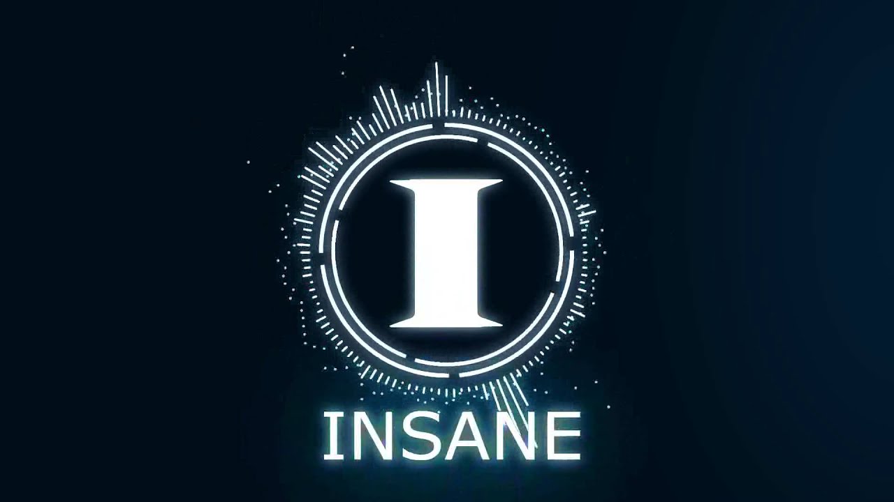 "INSANE" a logo demonstrated with AE and PS - YouTube