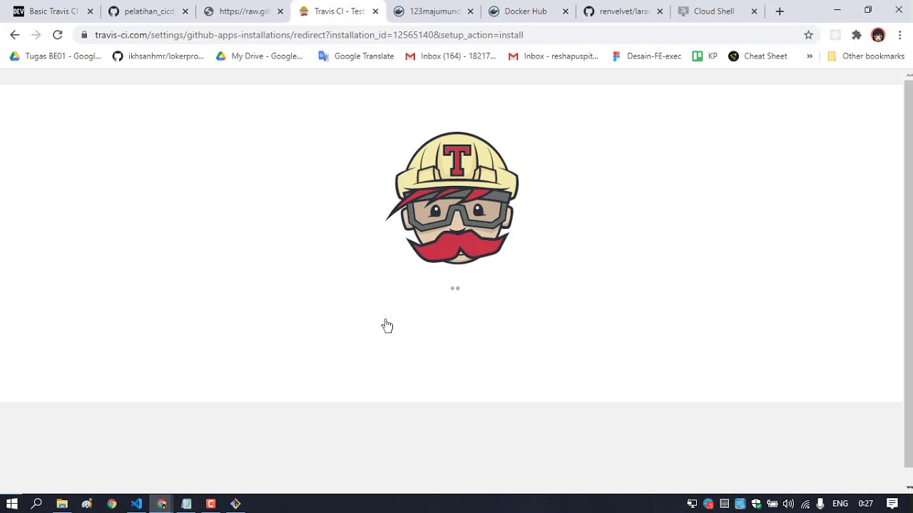 Set Up Cicd Untuk Project Laravel Menggunakan Github Travis Dan Docker Hub Youtube