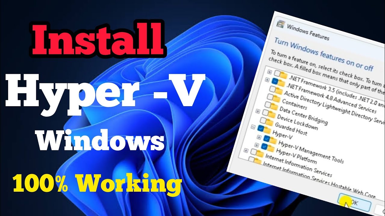 How to Enable & Install Hyper-V on Windows 11 || TechWhizAjith || @TechWhizAjith