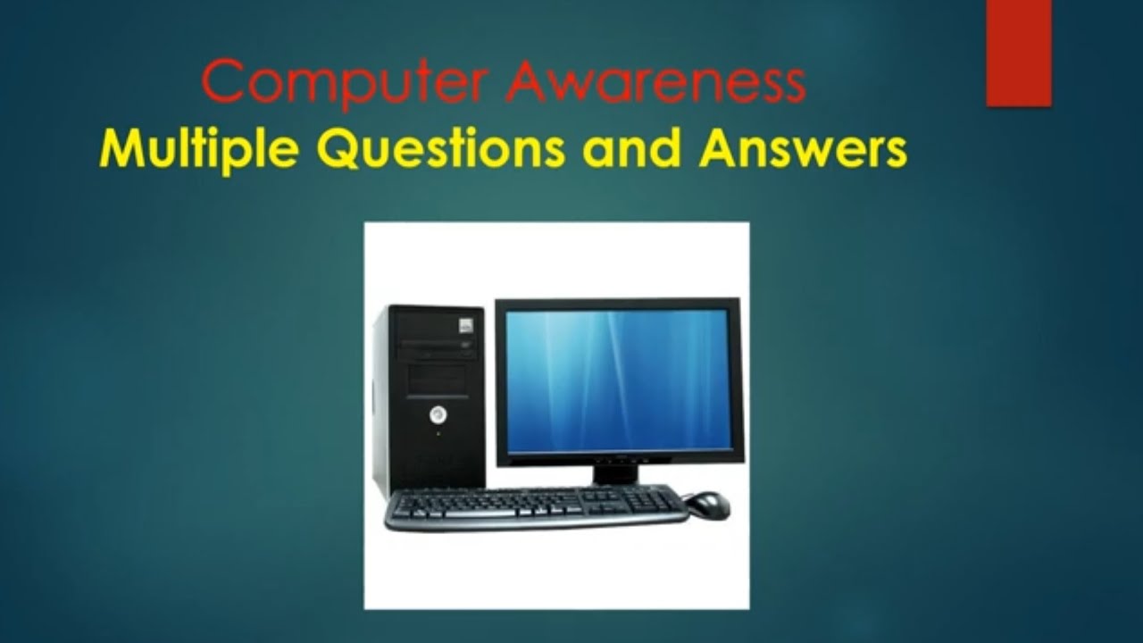 Computer Awareness GK Questions with Answers for competitive exams ...