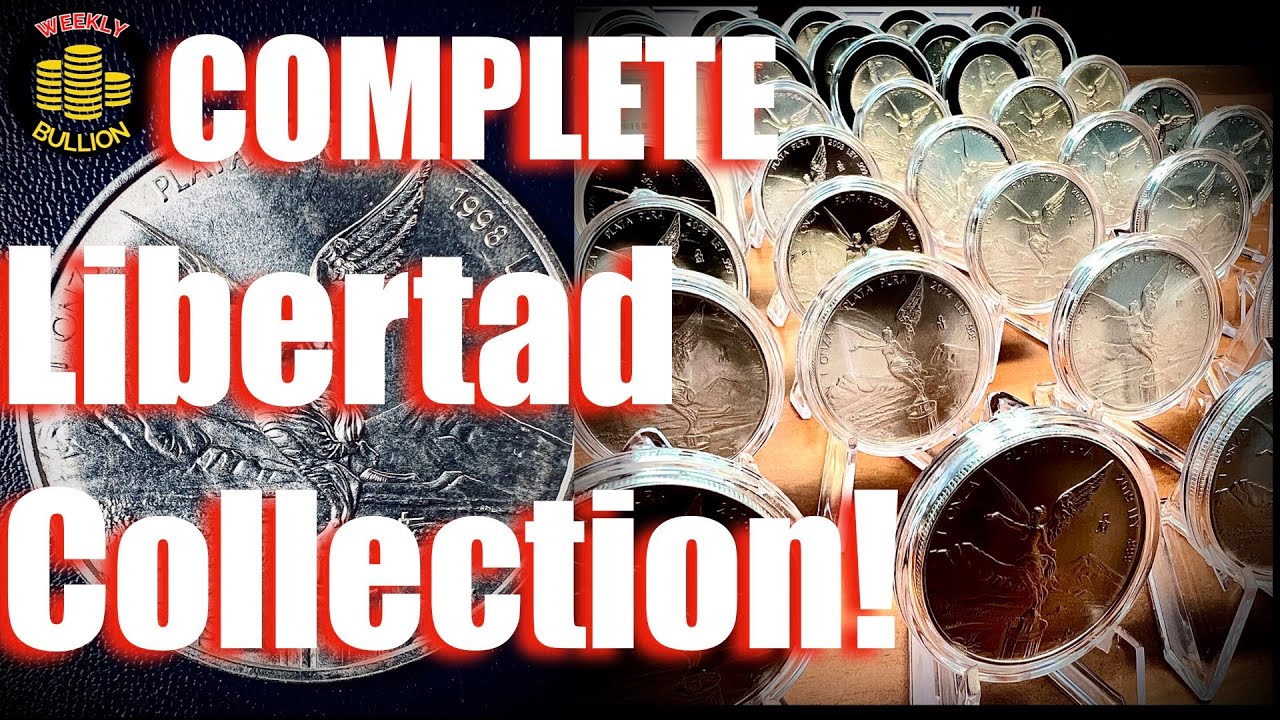 Stacking Mexico Libertad Silver Coin | Collection Complete! - YouTube