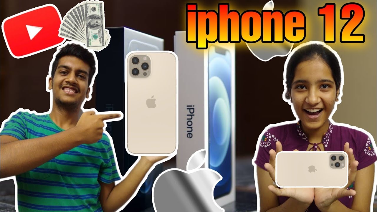 Buying iphone 12 GOLD pro for my sister from YouTube money | GIFTING my ...