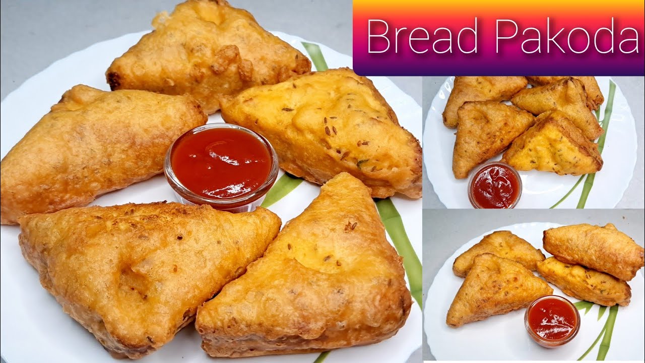 Bread Pakoda | బ్రెడ్ పకోడా | ब्रेड पकोड़ा | Street Style Bread Pakoda ...